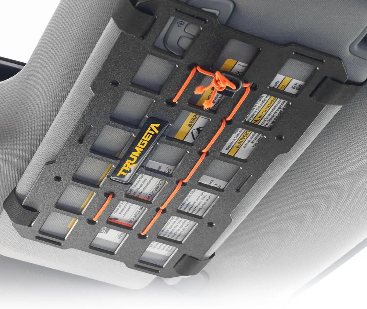 Universal Sun Visor MOLLE Panel Organizer for Vehicle Car SUV Trucks ...