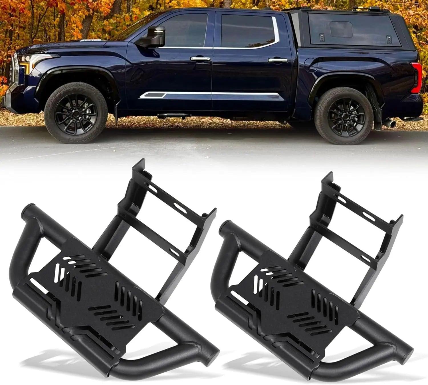 2X EZ Side Steps Fit for 2022-2025 Toyota Tundra Double Cab & Crewmax ...
