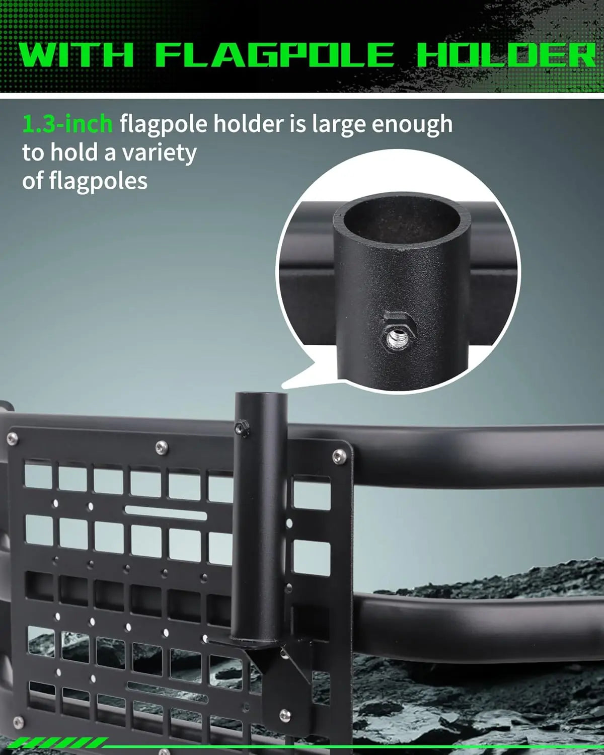 Upgraded Truck Bed Extender Fit for Ford Ranger Tailgate Extender